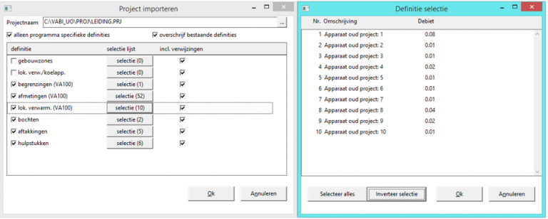 Nieuw, opslaan en openen - Vitec Vabi Support